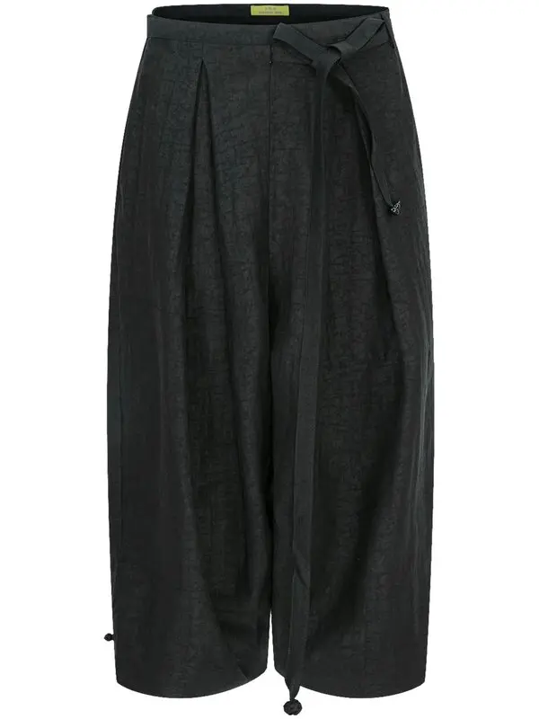 Shanghai Tang X Chen Silk Gauze Trousers