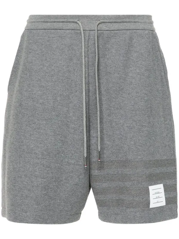 Thom Browne 4-bar Stripe Cotton Shorts