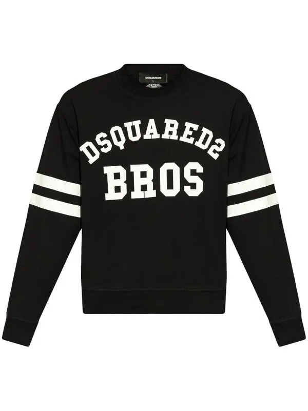 Dsquared2 Logo Print Sweatshirt - Black