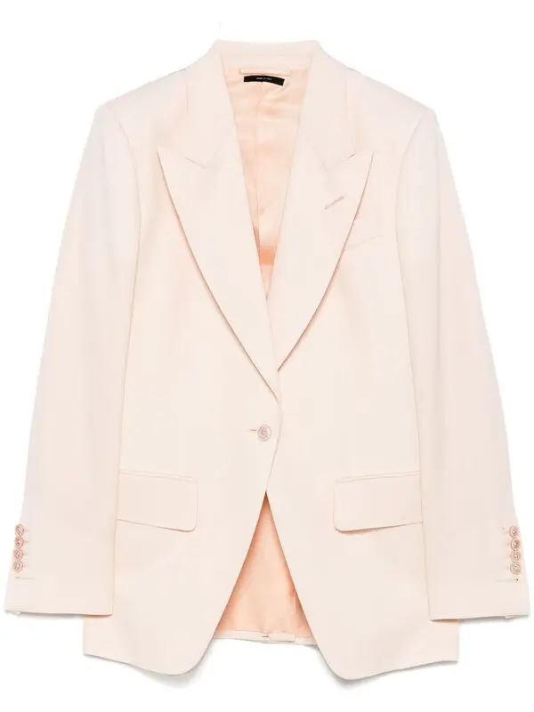TOM FORD Wool Blazer - Pink