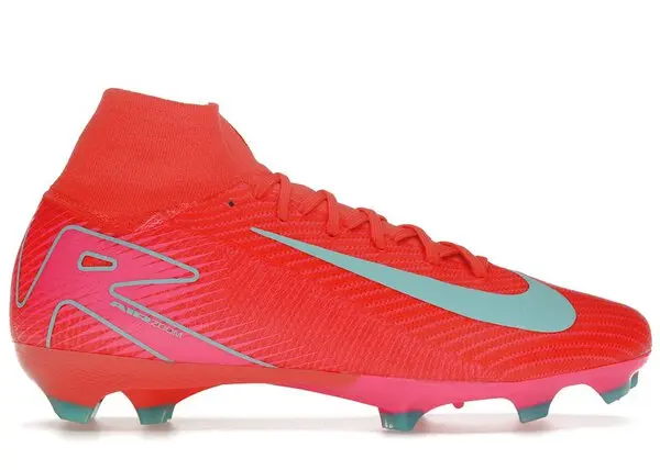 Nike Zoom Mercurial Superfly Pro Fg - Ember Glow/aurora Green