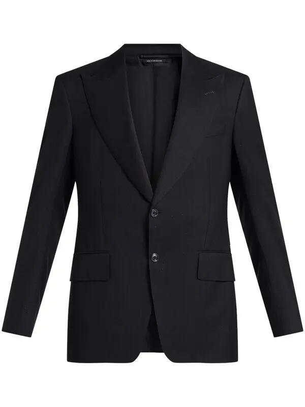 TOM FORD Single-breasted Blazer - Black