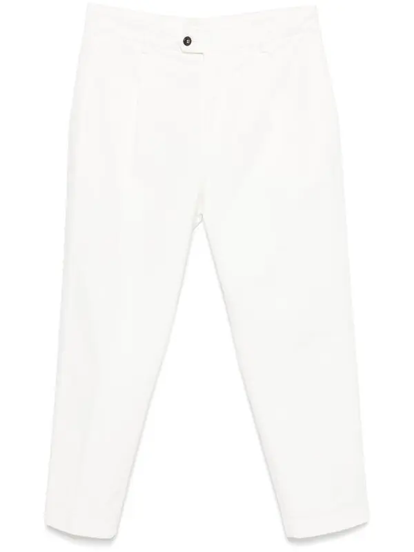 Eleventy Tapered Trousers - White
