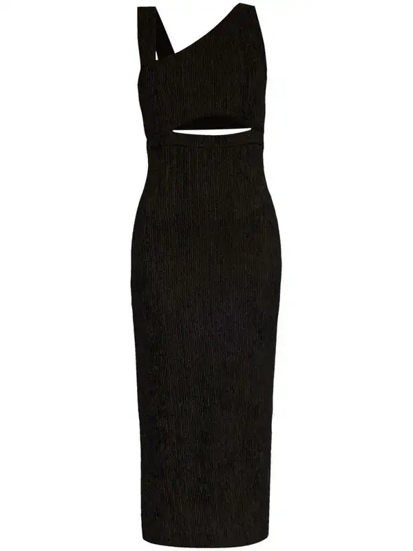 Iro Paris Kirra Midi Dress In Black - 67% Off | Editorialist
