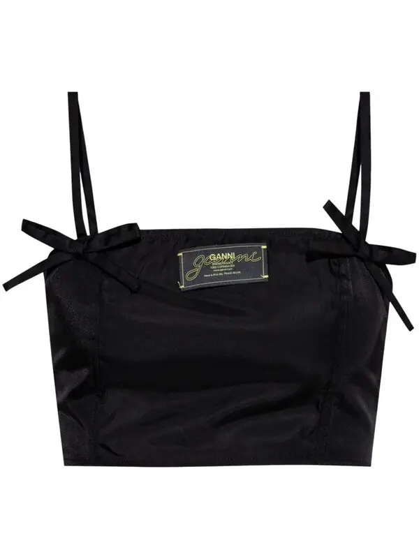 GANNI Strap Top