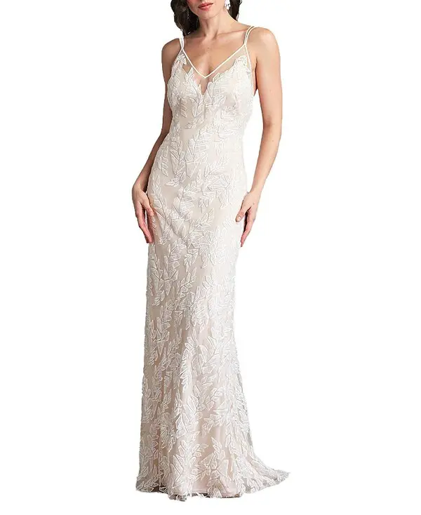 Tadashi Shoji Pippa Embroidered Gown