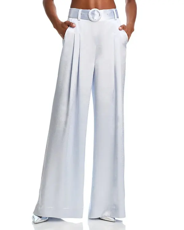 Cinq À Sept Shauna Hammered Satin Pants