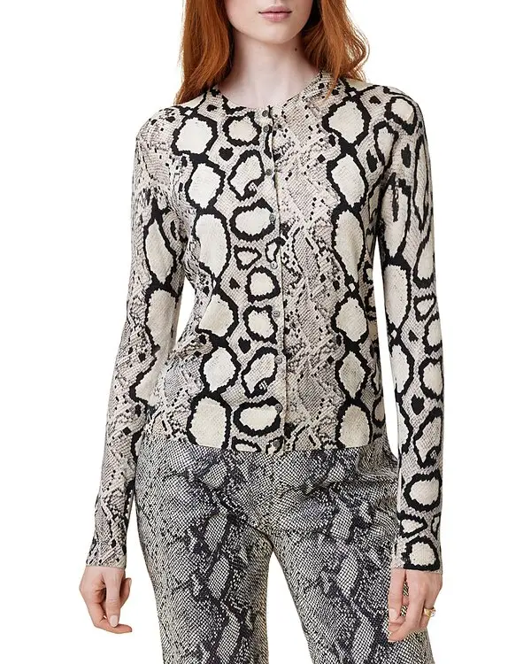 All Saints Anouk Wool Cardigan - Flow Ecru