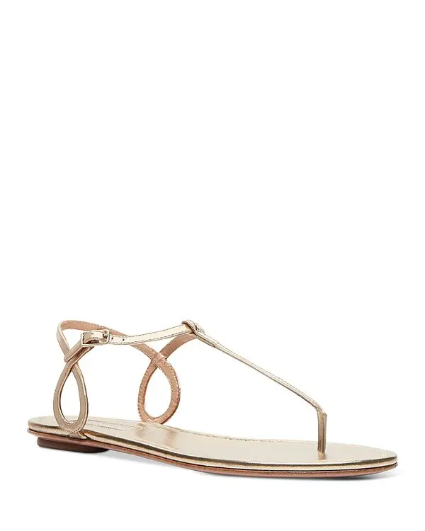 AQUAZZURA Almost Bare Sandals - Soft Gold