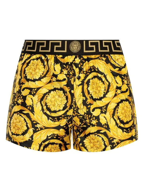 Versace Barocco-print Shorts