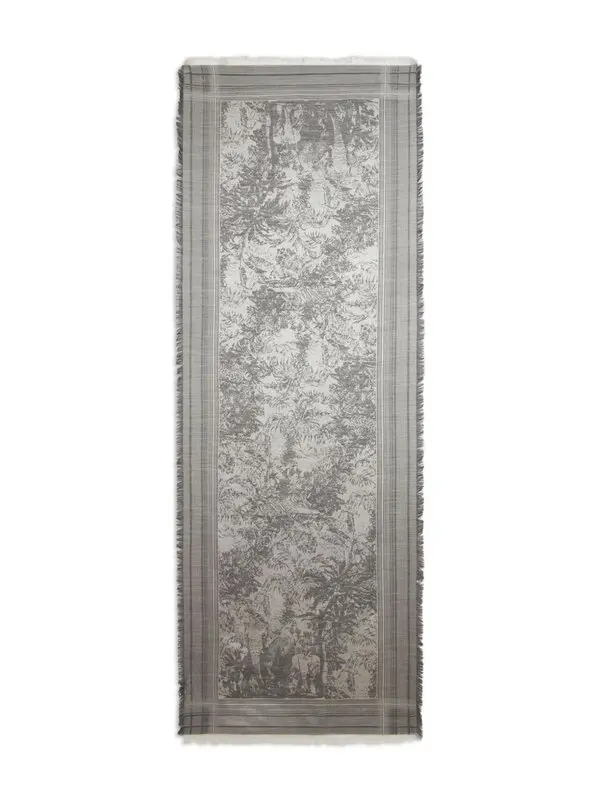 Etro Patterned-jacquard Scarf