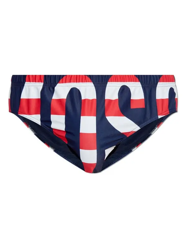Moschino Logo-print Swim Trunks