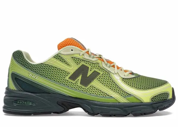 NEW BALANCE 740 Concepts Brutin Sneakers - Olive/orange