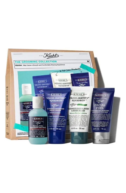 KIEHL'S SINCE 1851 The Grooming Regimen Set $88 Value