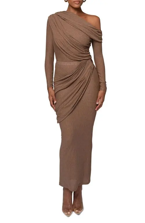 JLUXLABEL Paradise Hills Maxi Skirt - Brown