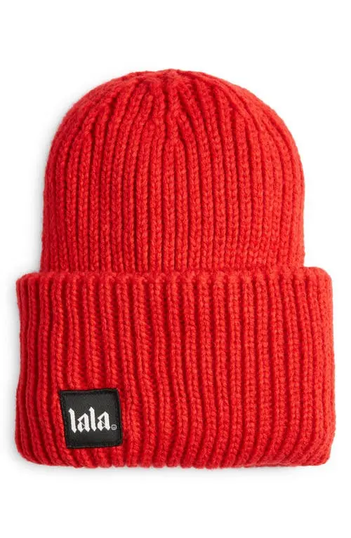 DRESSED IN LALA Beanie - Cherry Red