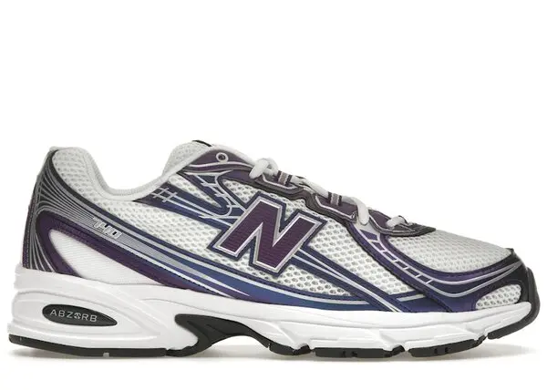 NEW BALANCE 740v2 Sneakers - Concord Grape/white/phantom