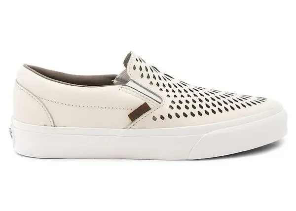 VANS Classic Slip-on Dx Perforated Leather Sneakers