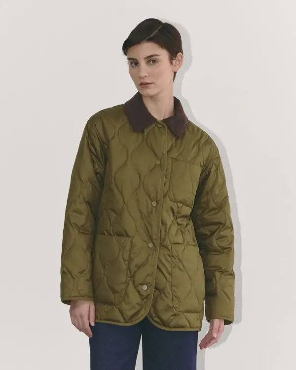 Everlane Quilted Ranch Jacket - Olive