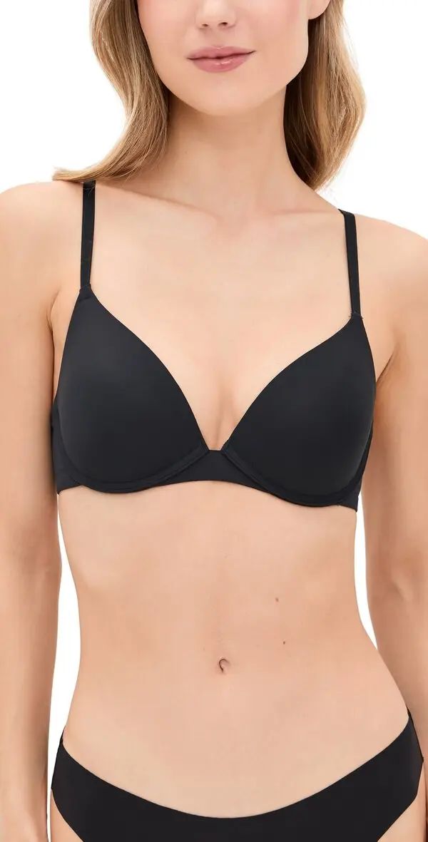 SKARLETT BLUE Breathless Multi-way Push-up Bra - Black