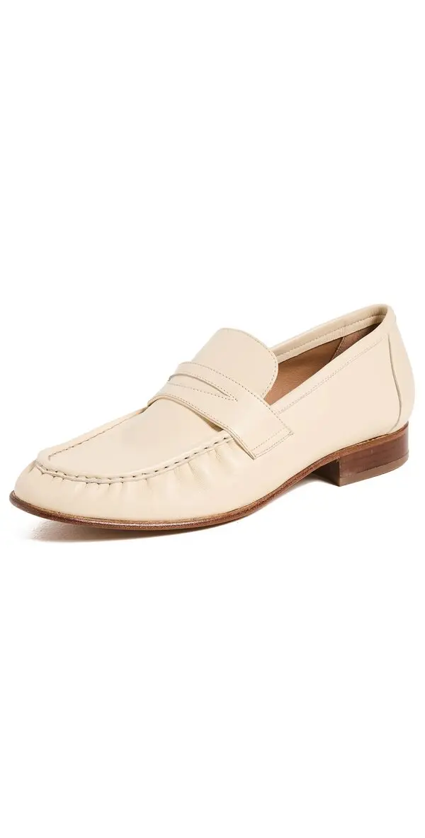MANSUR GAVRIEL Ruched Loafers - Jasmine