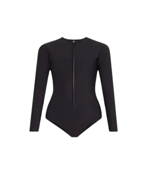 Lisa Marie Fernandez Farrah Rashguard One-piece Swimsuit