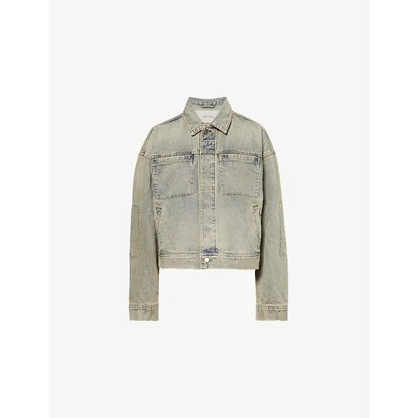 ENTIRE STUDIOS Relaxed-fit Denim Jacket With Pockets
