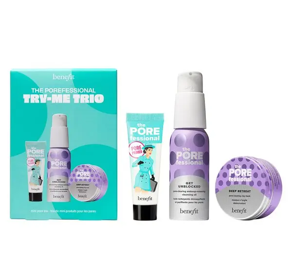 BENEFIT COSMETICS The Porefessional Try-me Trio Mini Pore Trio