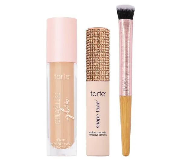 TARTE Shape Tape Lift And Glow Complexion Trio