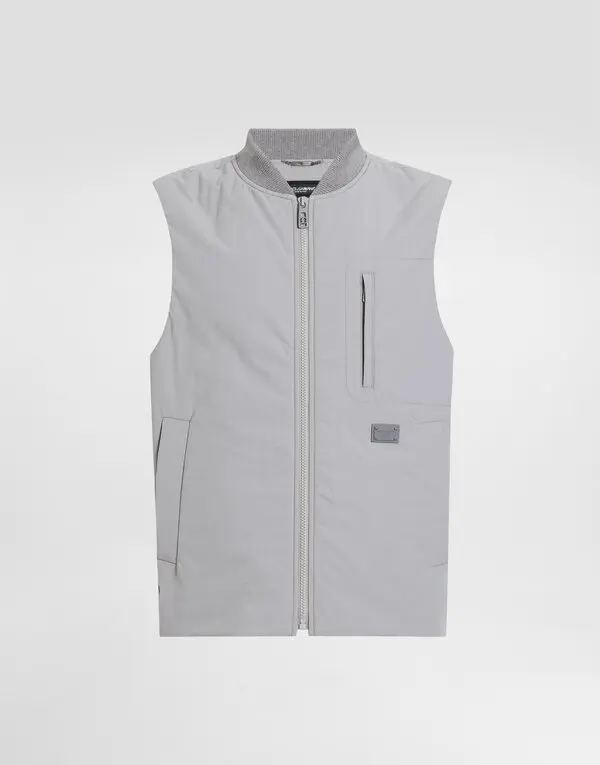Dolce & Gabbana Padded Technical Fabric Vest