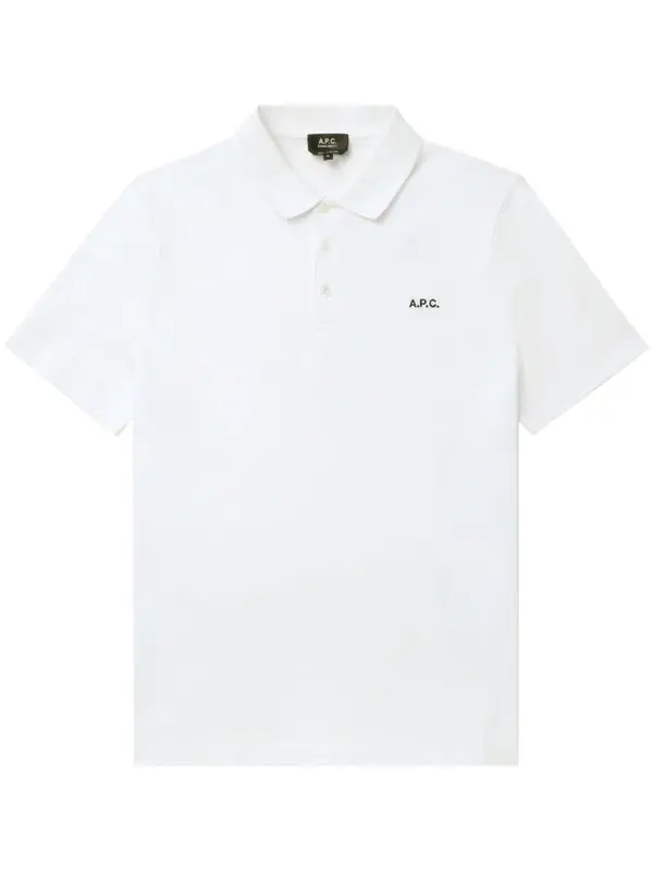 A.p.c. Polo Standard Gots - Aab White