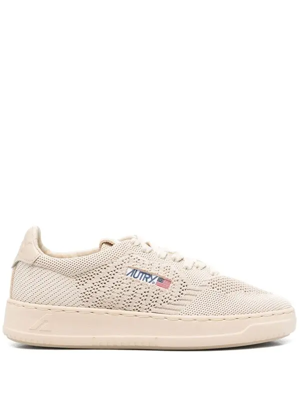 AUTRY Easeknit Low Top Sneakers - Creme Brulee