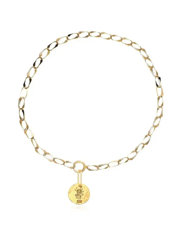 HERMINA ATHENS Grace Charm Selini Chain Necklace