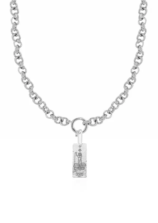 HERMINA ATHENS Aphrodite Charm Kyklos Chain