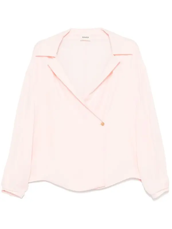 Khaite Ashton Blouse - Pink