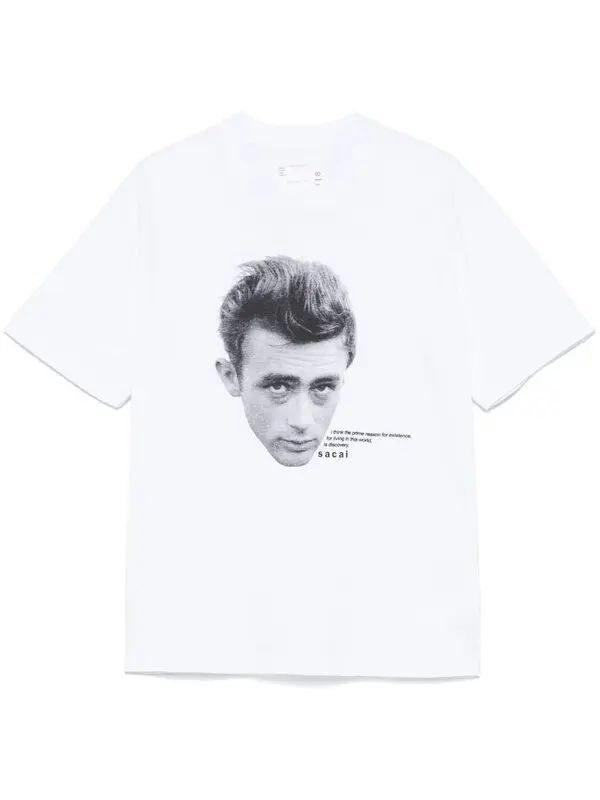 Sacai Graphic-print T-shirt
