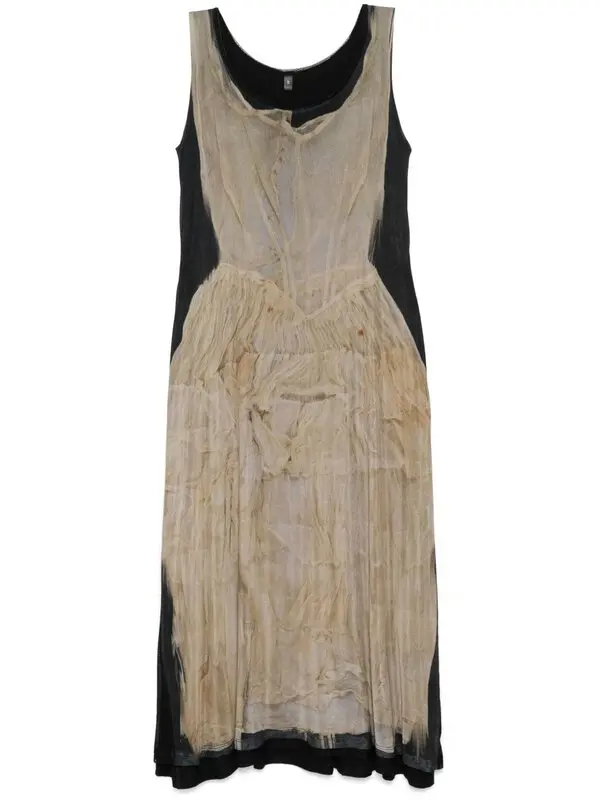 IA LONDON Graphic-print Midi Dress