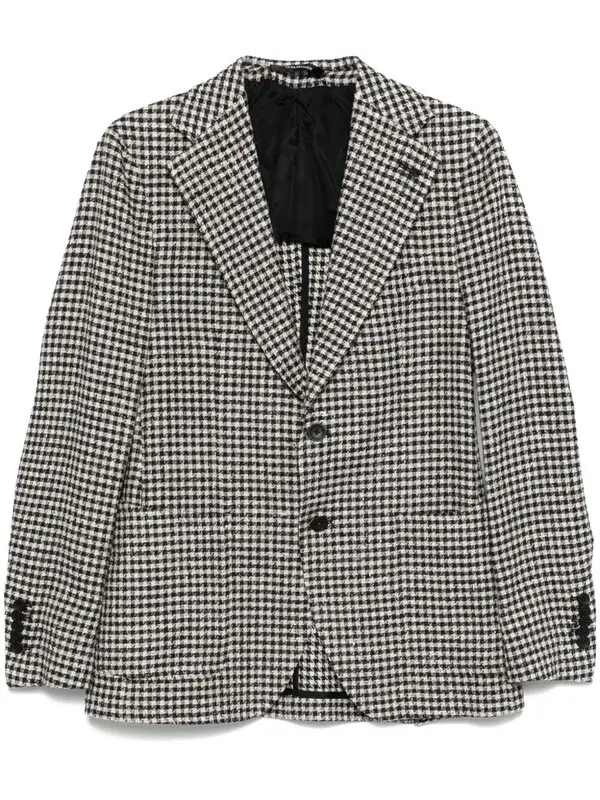 Tagliatore Gingham Check-pattern Blazer