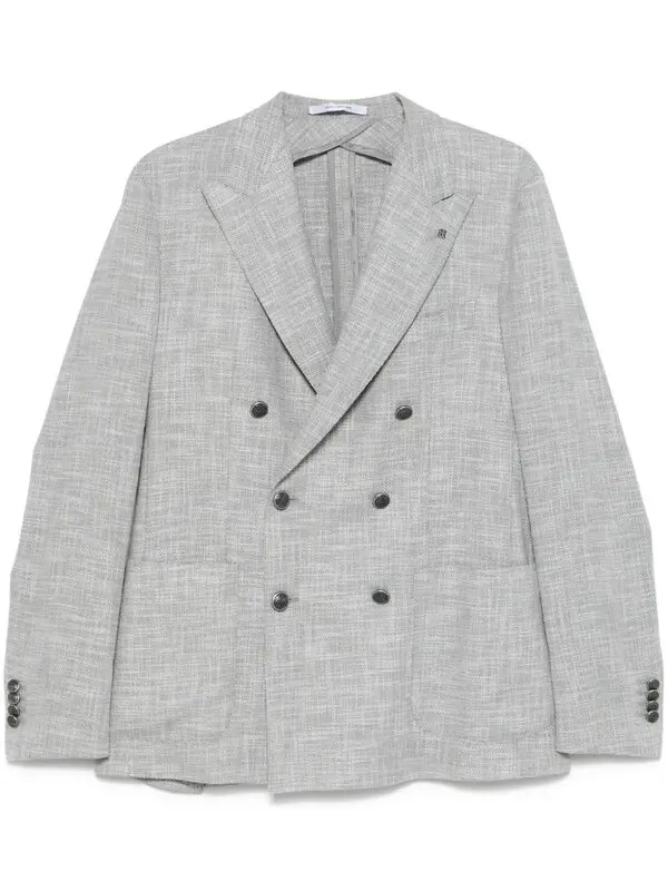 Tagliatore Mélange-effect Blazer