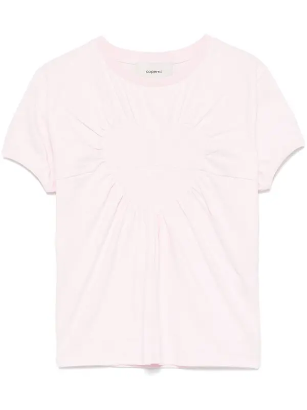 Coperni Gathered Heart-motif T-shirt