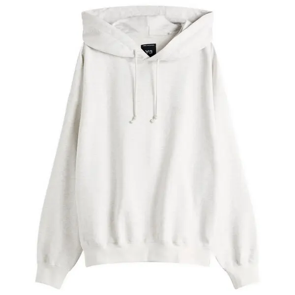 Y3 French Terry Hoodie - Light Grey