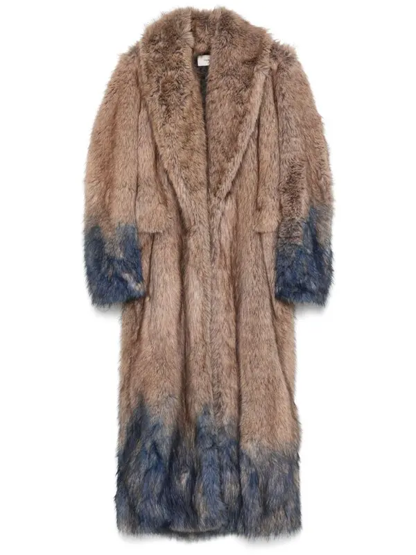 Coperni Spray Faux-fur Coat