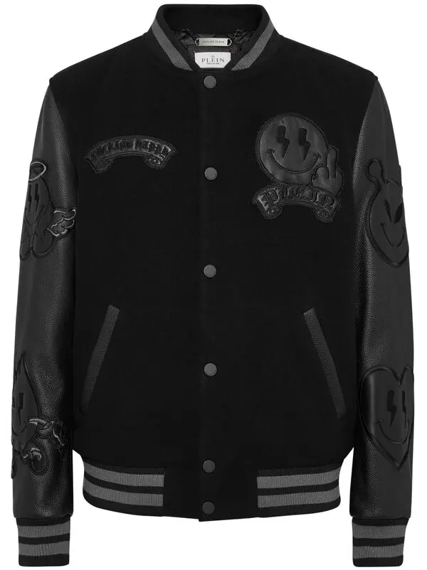 Philipp Plein College Varsity Jacket