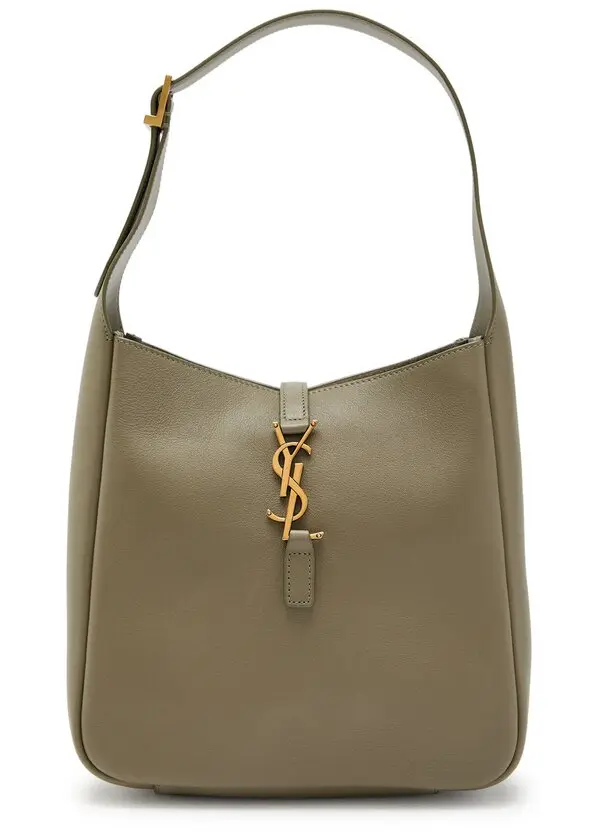 Saint Laurent Le 5 À 7 Small Hobo Bag - Khaki