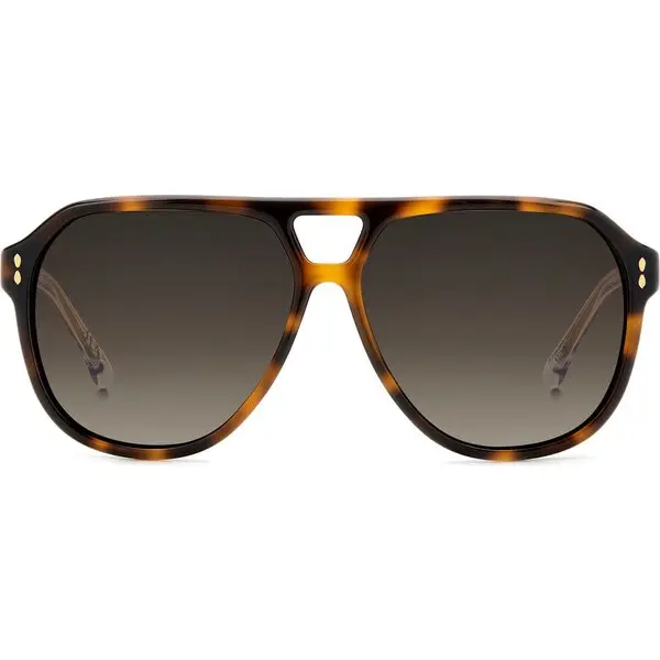 Isabel Marant 60mm Gradient Pilot Sunglasses