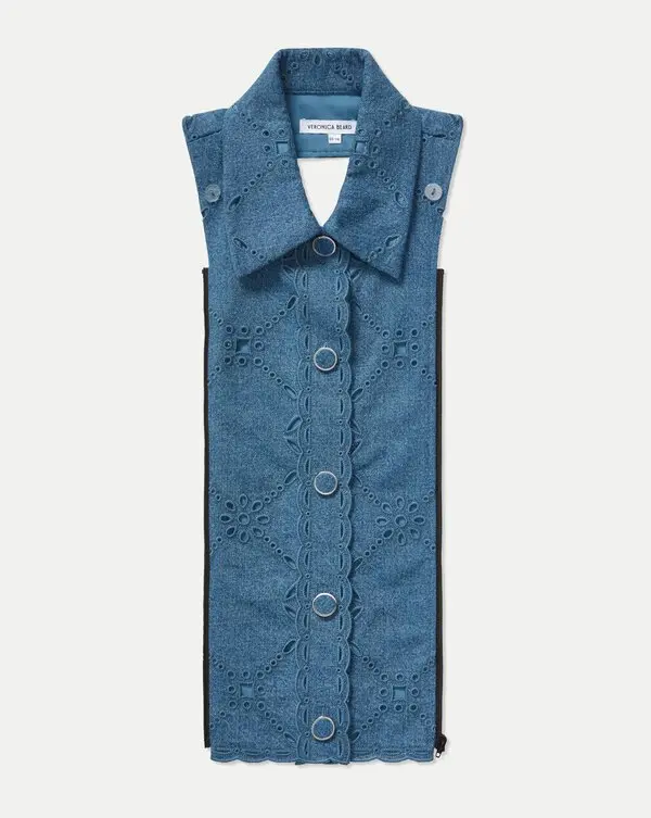 Veronica Beard Gretel Eyelet Dickey
