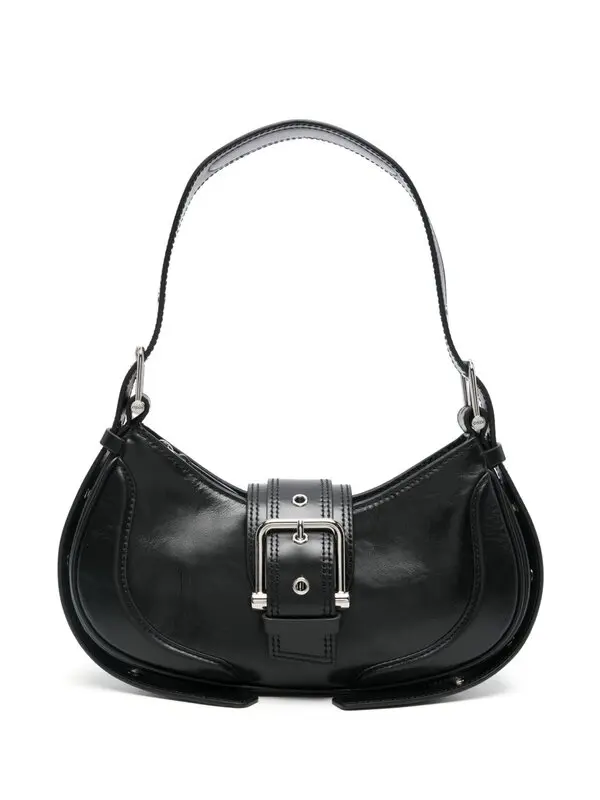 OSOI Hobo Brocle Shoulder Bag - Black
