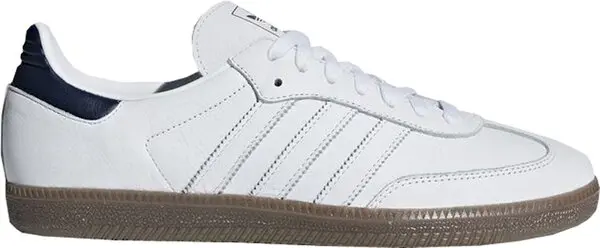 Adidas Samba Og Sneakers - Cloud White/collegiate Navy Blue/gum