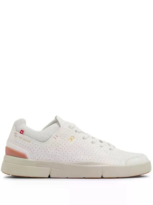 On Logo-print Low-top Sneakers - White