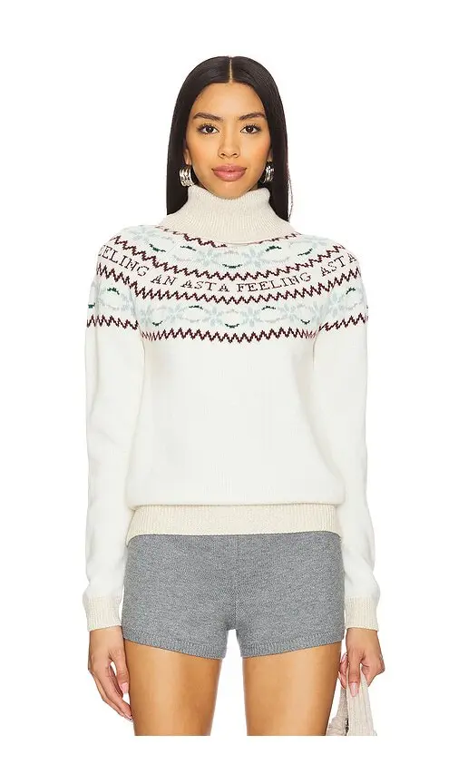 ASTA RESORT Jemima Intarsia Sweater